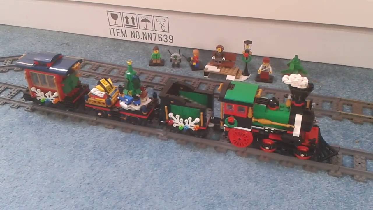 Lego 10254 Winter Holiday Train Review - YouTube