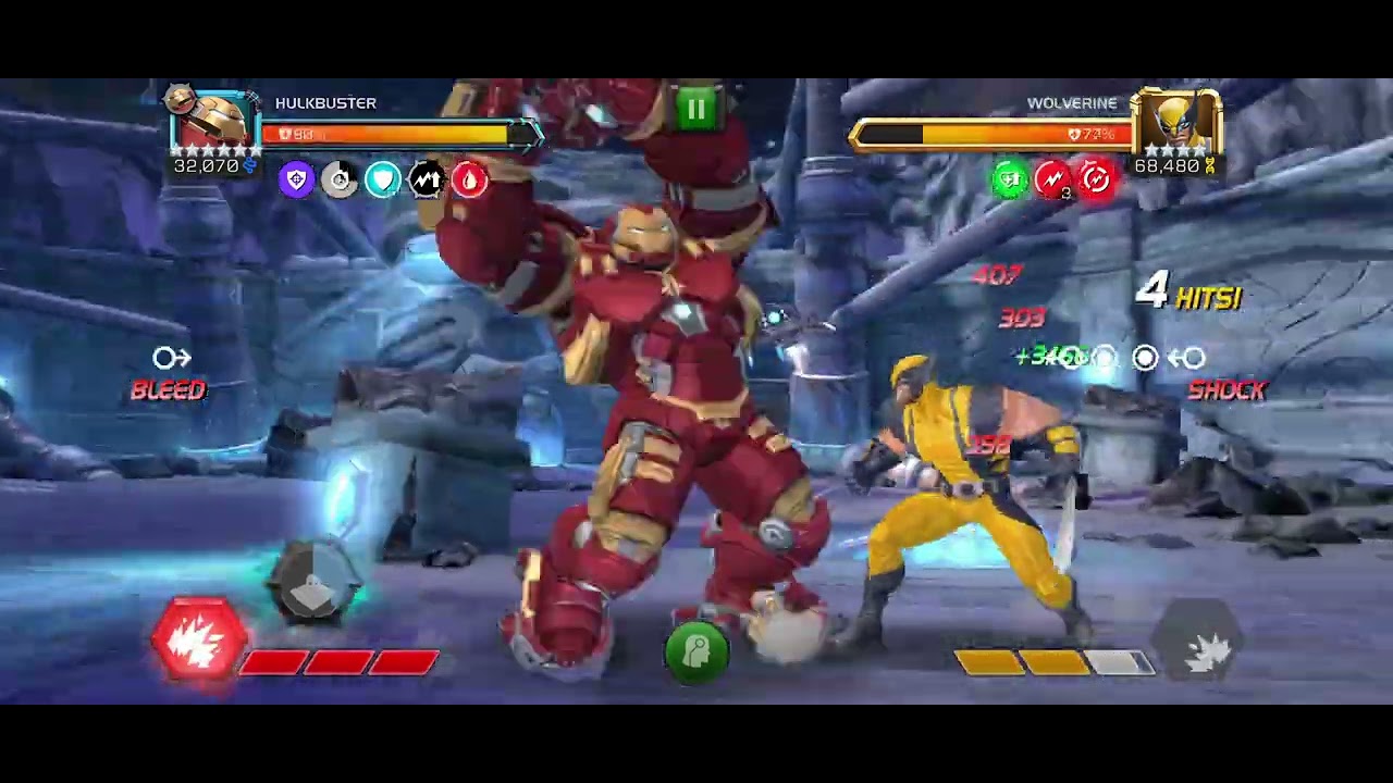 Marvel contest of champions gameplay! Our first mcoc video, eventually ...