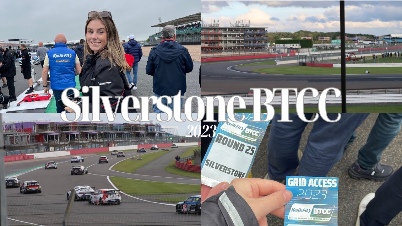 SILVERSTONE BTCC 23 🏁 | touring cars and grid walk 🏎 - YouTube