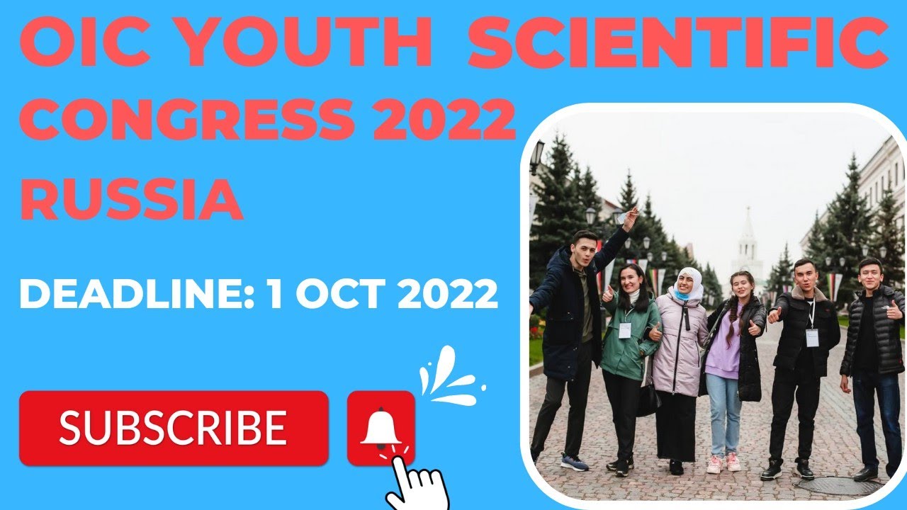 How to apply for OIC Youth Scientific Congress| ICYF| Fully Funded ...