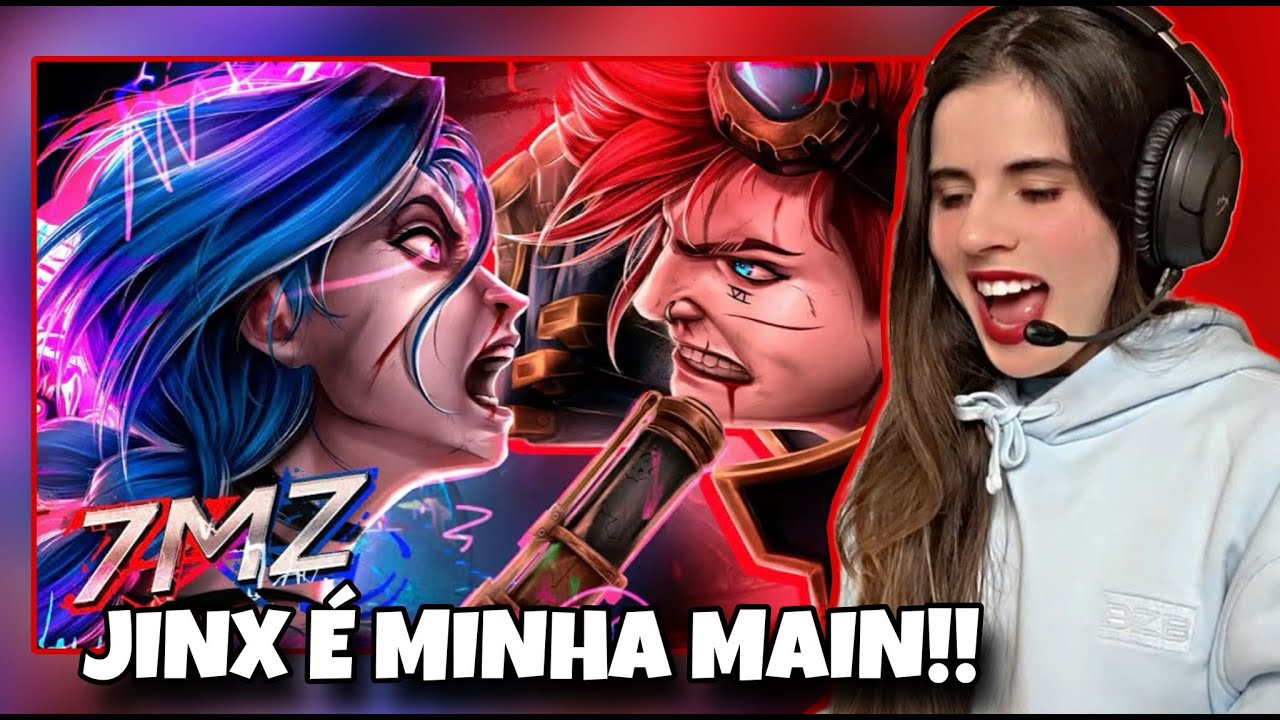 REAGINDO À 7 Minutoz - VI E JINX | REACT | Kaká Animes - YouTube