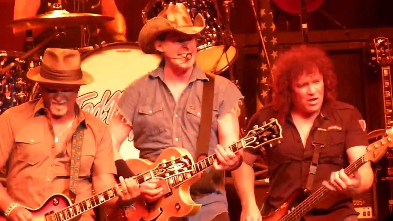 Ted Nugent - Wang Dang Sweet Poontang @ The Grove Of Anaheim CA. 6-30 ...
