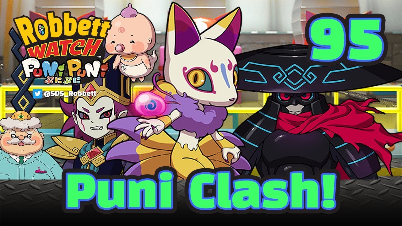Yo-kai Watch Puni Puni #95: Puni Clash! New Game Mechanic! Robbett ...