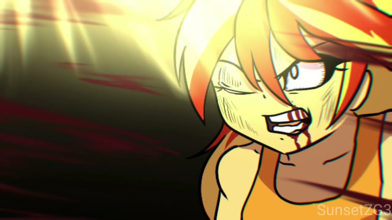 Sunset Shimmer's Rage | MLP EG fan animation - YouTube