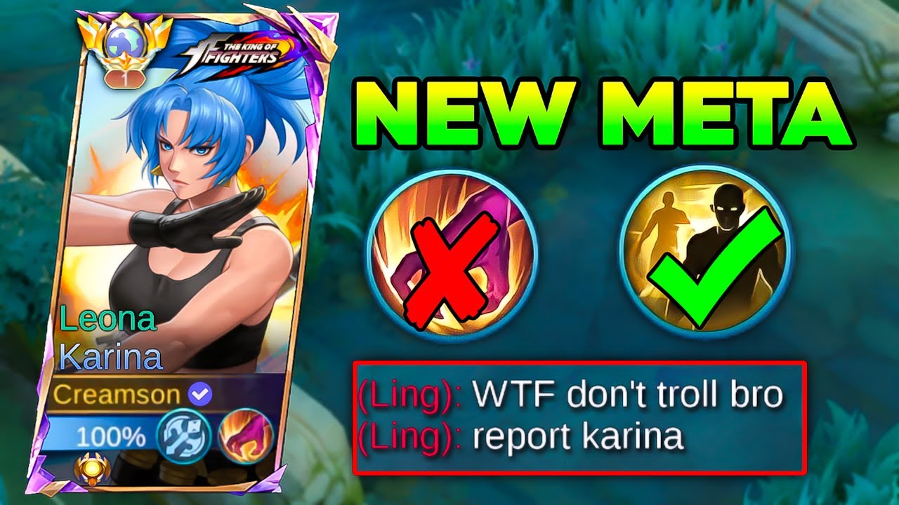 KARINA EXP LANE 💀 NEW BEST ROTATION FOR KARINA! - Mobile Legends - YouTube