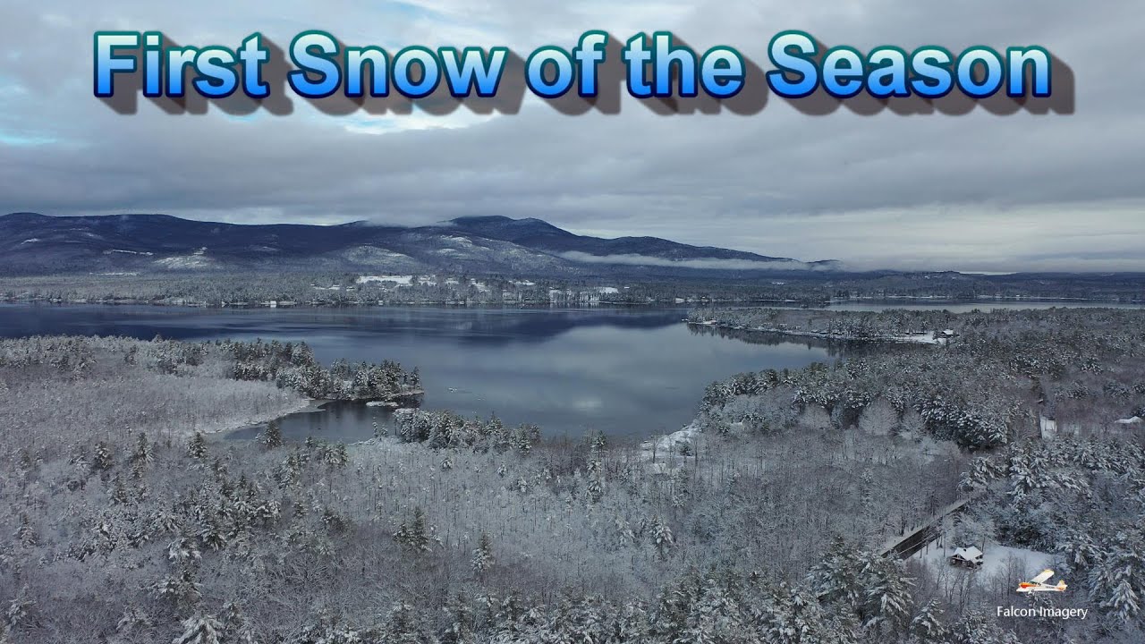 First Snow of The Season - YouTube