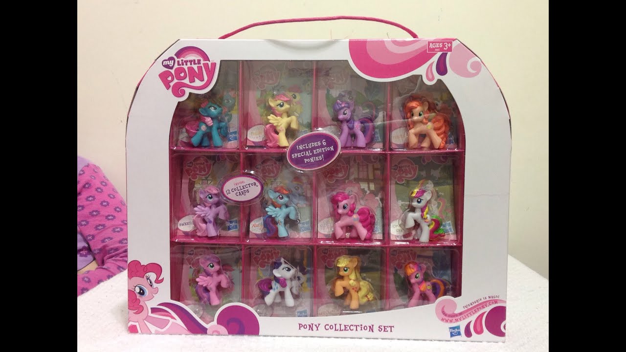 DISNEY TOYS COLLECTORS: UNBOXING MY LITTLE PONY MLP 12 PACK SPECAL ...
