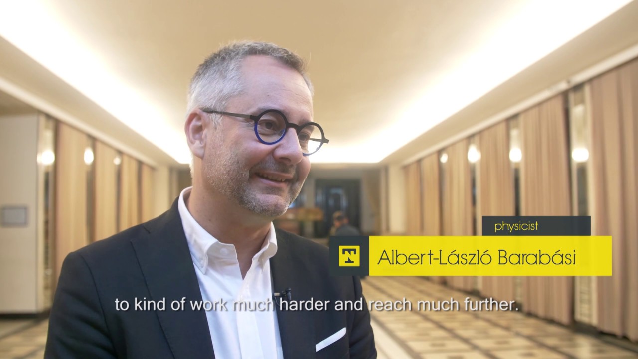 Albert-László Barabási and his latest book: The Formula - YouTube