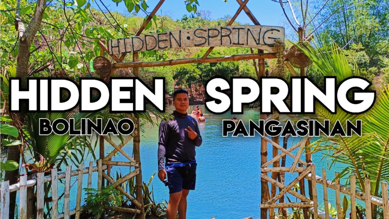 HIDDEN SPRING BOLINAO PANGASINAN | Walking Tour Experience [4K] - YouTube