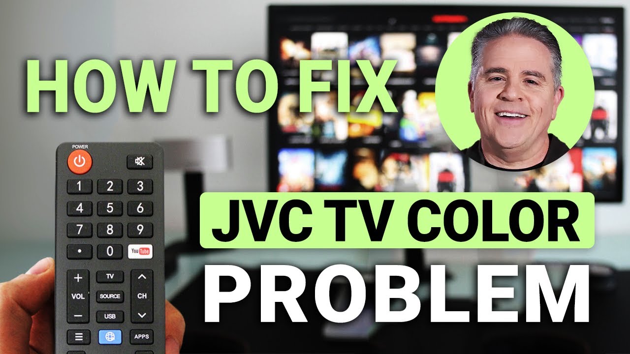 How to Fix JVC TV Color Problem: QUICK Guide! - YouTube