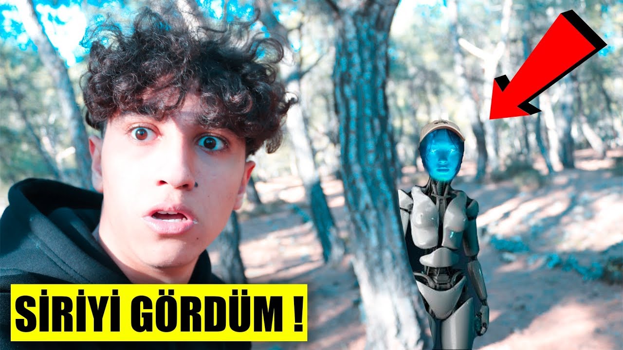 SİRİ'Yİ GÖRDÜM GERÇEK HAYATTA! (GERÇEK) - YouTube