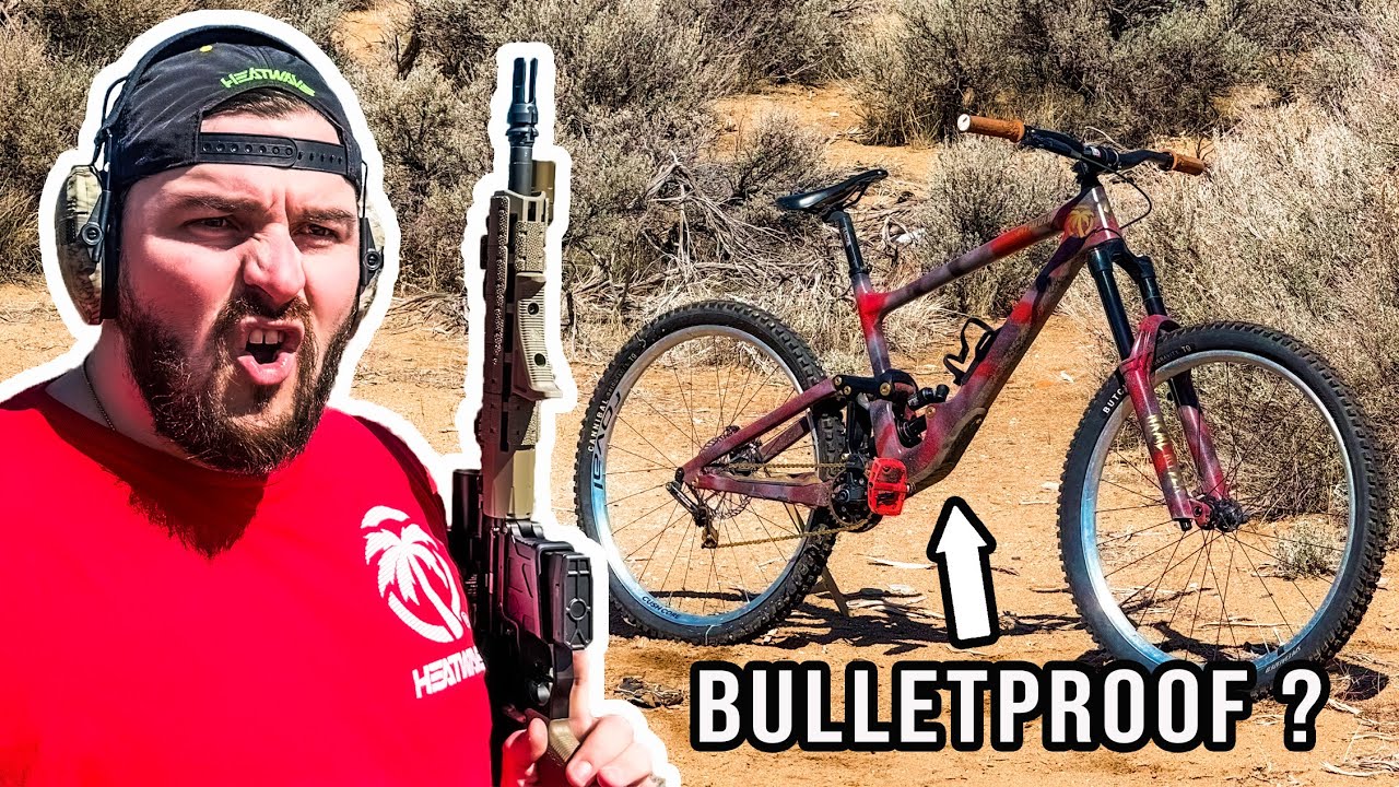 How Bulletproof Is A $7,000 Carbon Mountain Bike? - YouTube