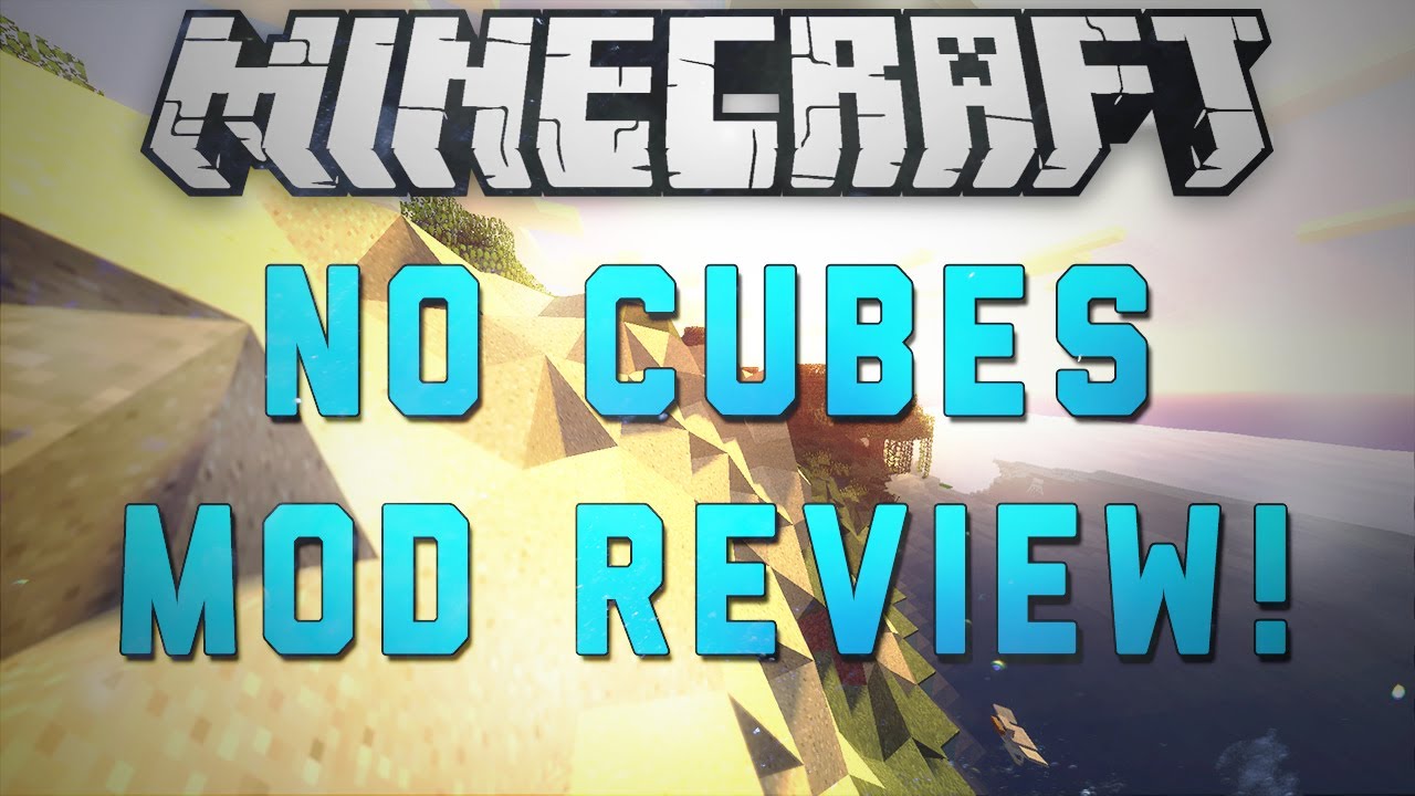 Minecraft: No Cubes Mod Review! - YouTube