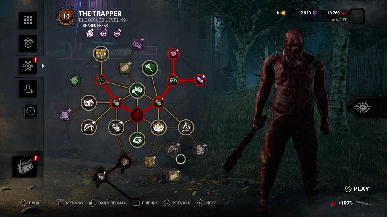 DBD Trapper daily training exercises #30 - YouTube