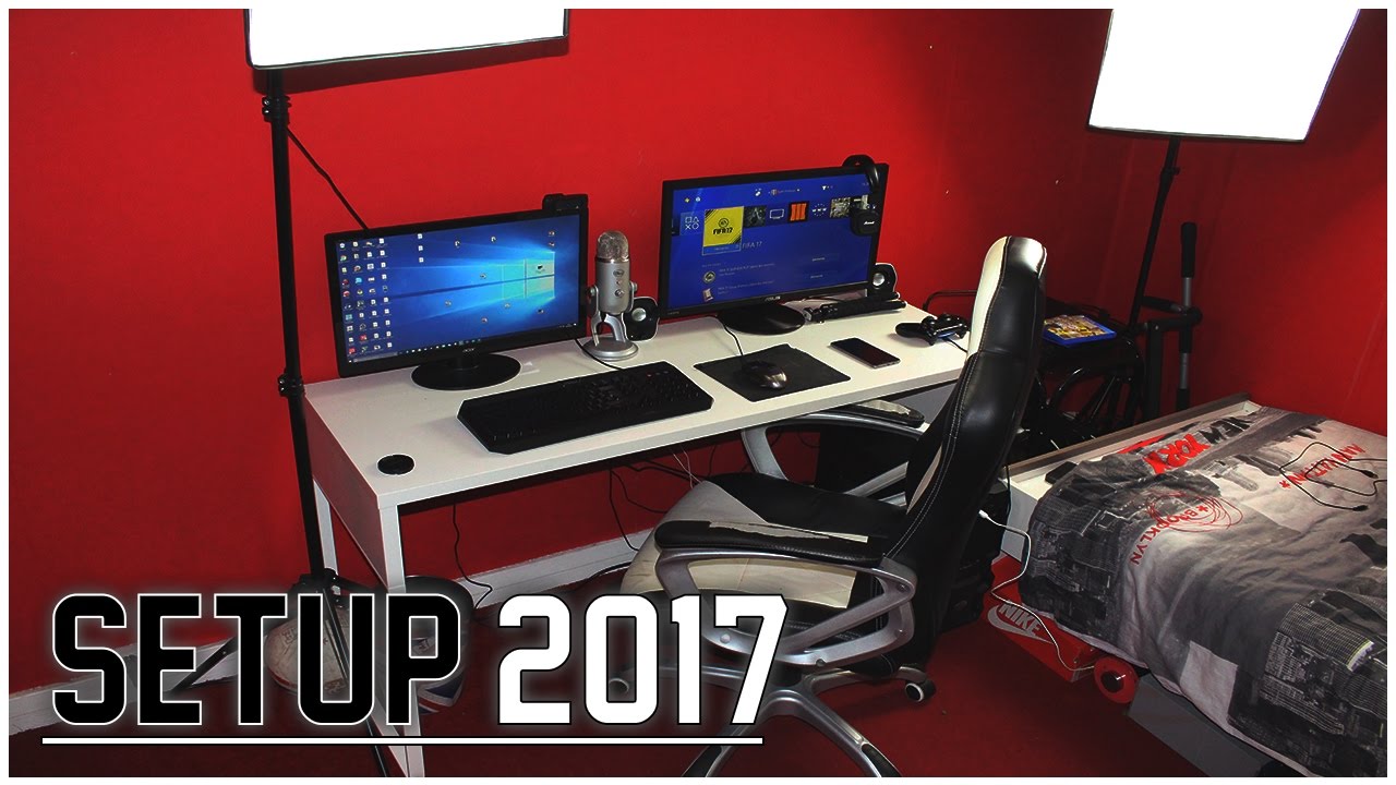 Mon Setup YouTuber Mon matériel 2017 - YouTube