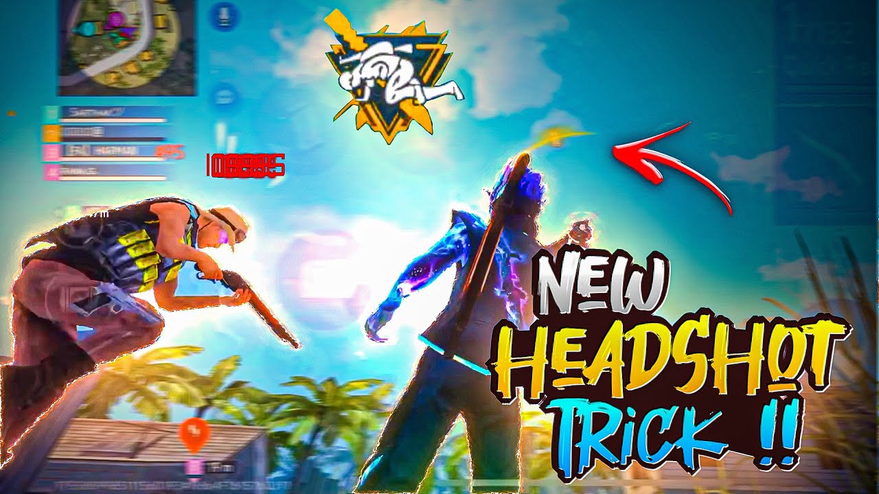 BEST HEADSHOT TRICK EXPLAINED 🔥 FREE FIRE MAX - YouTube