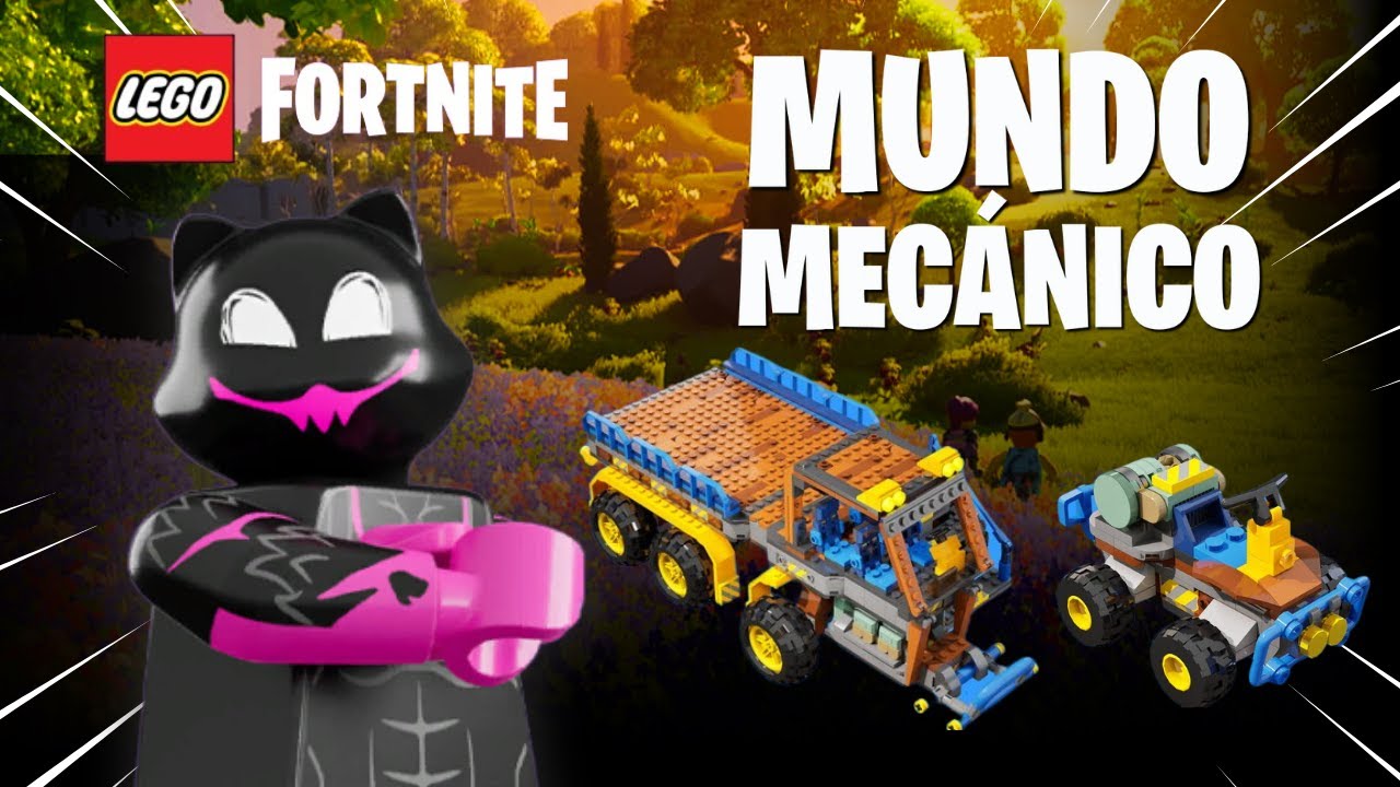 Llegaron los VEHÍCULOS A LEGO FORTNITE | Adiós a los recorridos ...
