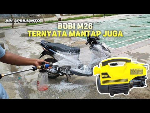 BARU LAGI NIH REVIEW JET CLEANER BOBI M26 - YouTube
