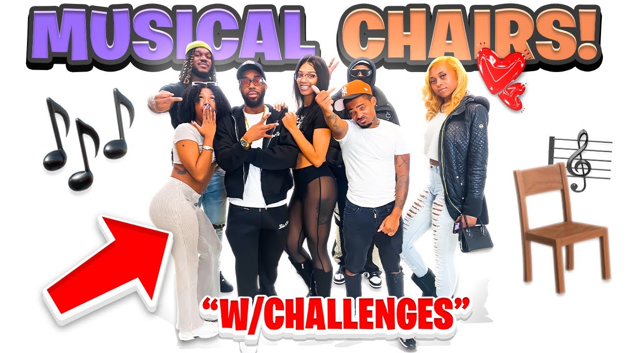 Musical Chairs with Challenges | Face To Face - YouTube