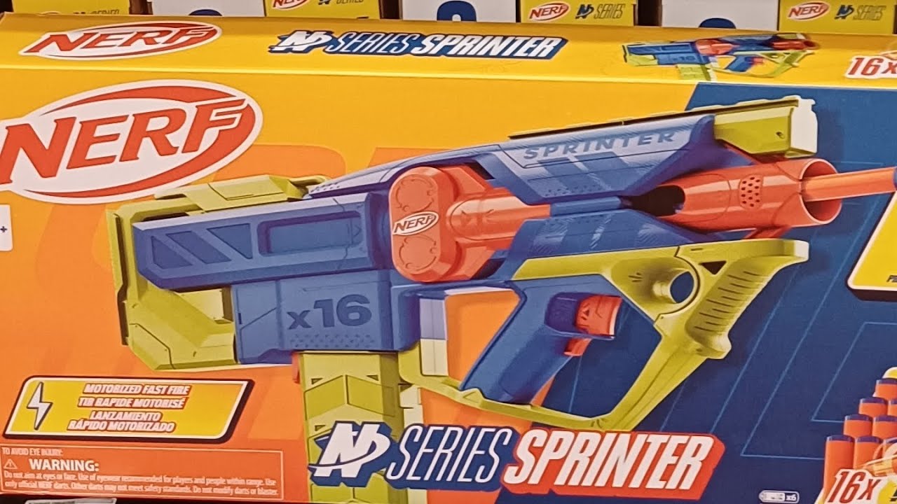 Nerf N series Sprinter| Unboxing y Review En Español - YouTube