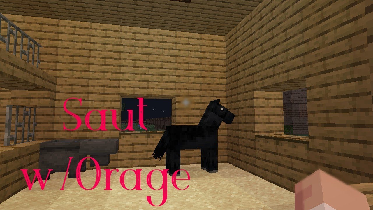 Saut w/ Orage { MINECRAFT } - YouTube