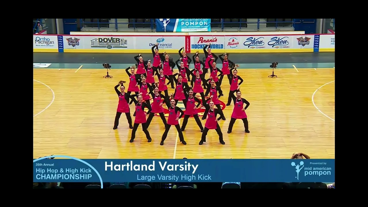 Hartland Varsity High Kick 2025 - YouTube