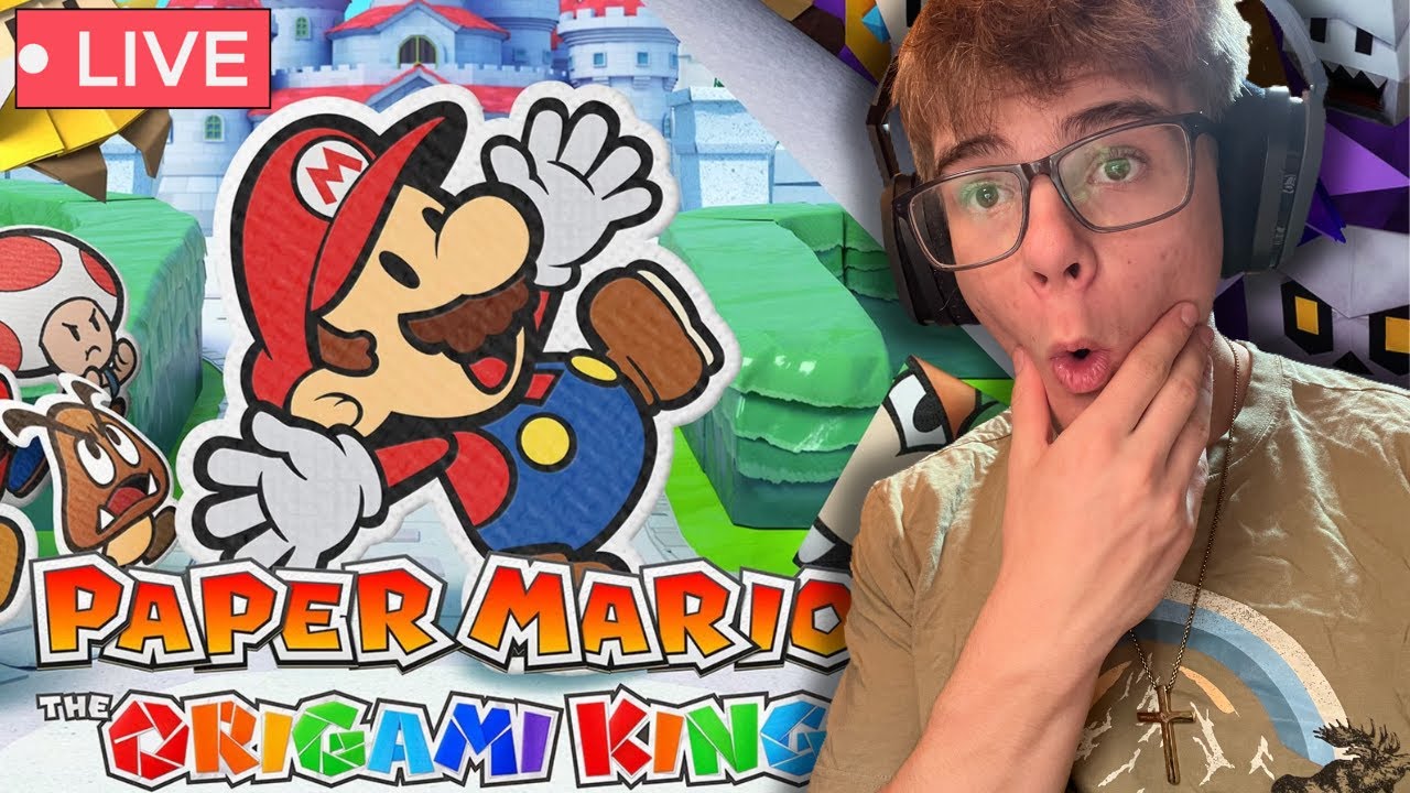 🔴LIVE- PAPER MARIO TO END THE WEEK - YouTube