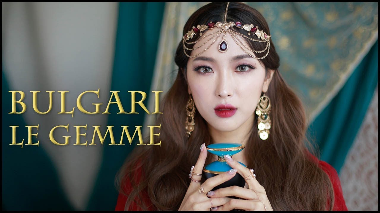 [ENG] 향기나는 메이크업 #2 불가리 레젬메 (makeup Inspired by Bulgari LE GEMME) - YouTube