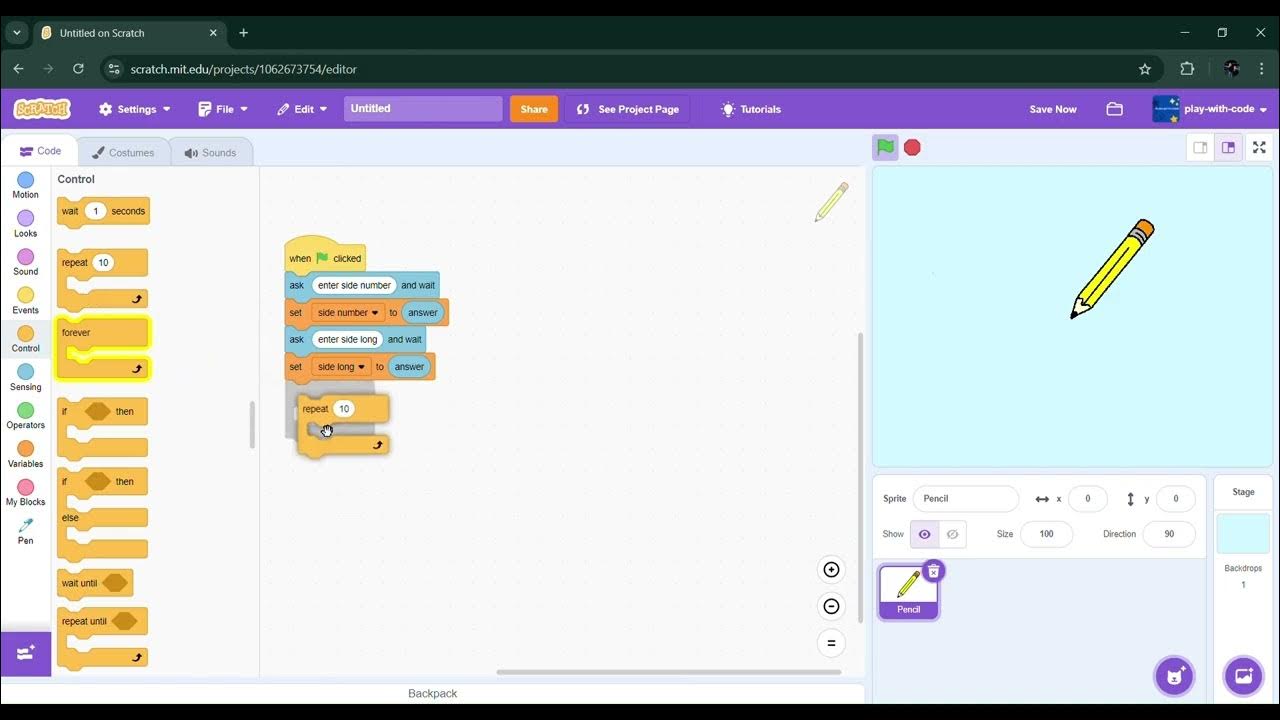how to make pen app in scratch 3 - YouTube
