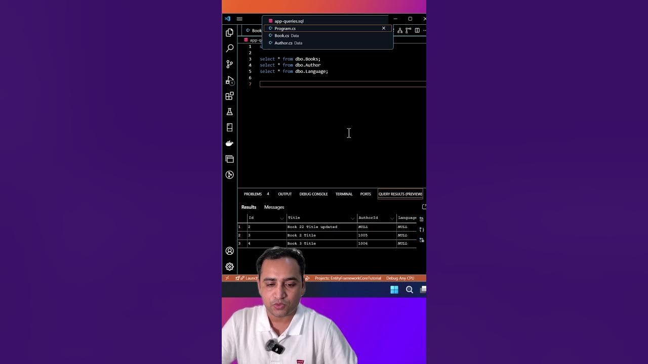 16. Update records in one database hit #entityframework - YouTube