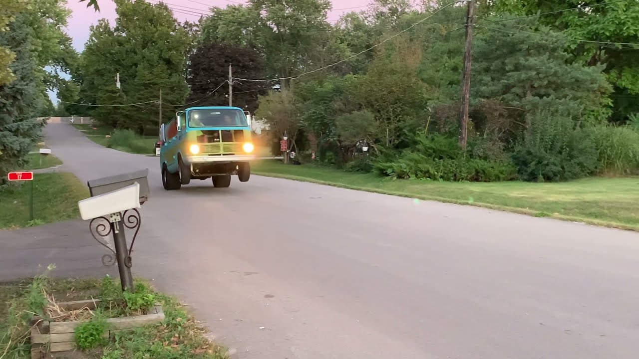Mullet Machine Wheelie Van Testing. - YouTube