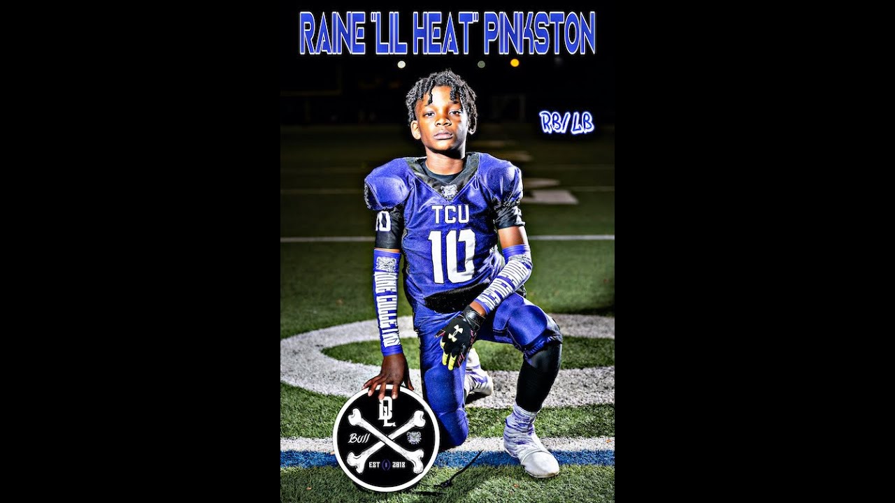 Raine "Lil Heat" Pinkston 8u | 2021 Highlights - YouTube