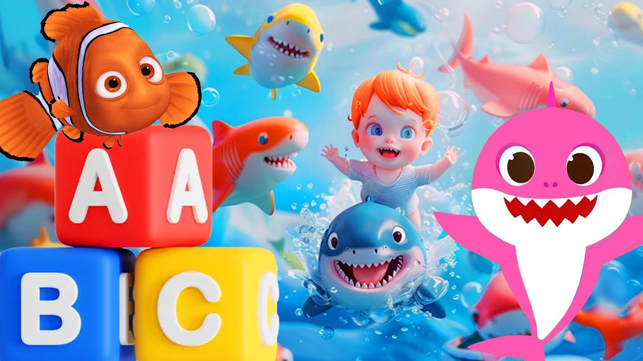 Learn ABCs FAST! Fun & Easy Alphabet Song & Baby Shark 🌈 🦈 | Best Pals ...