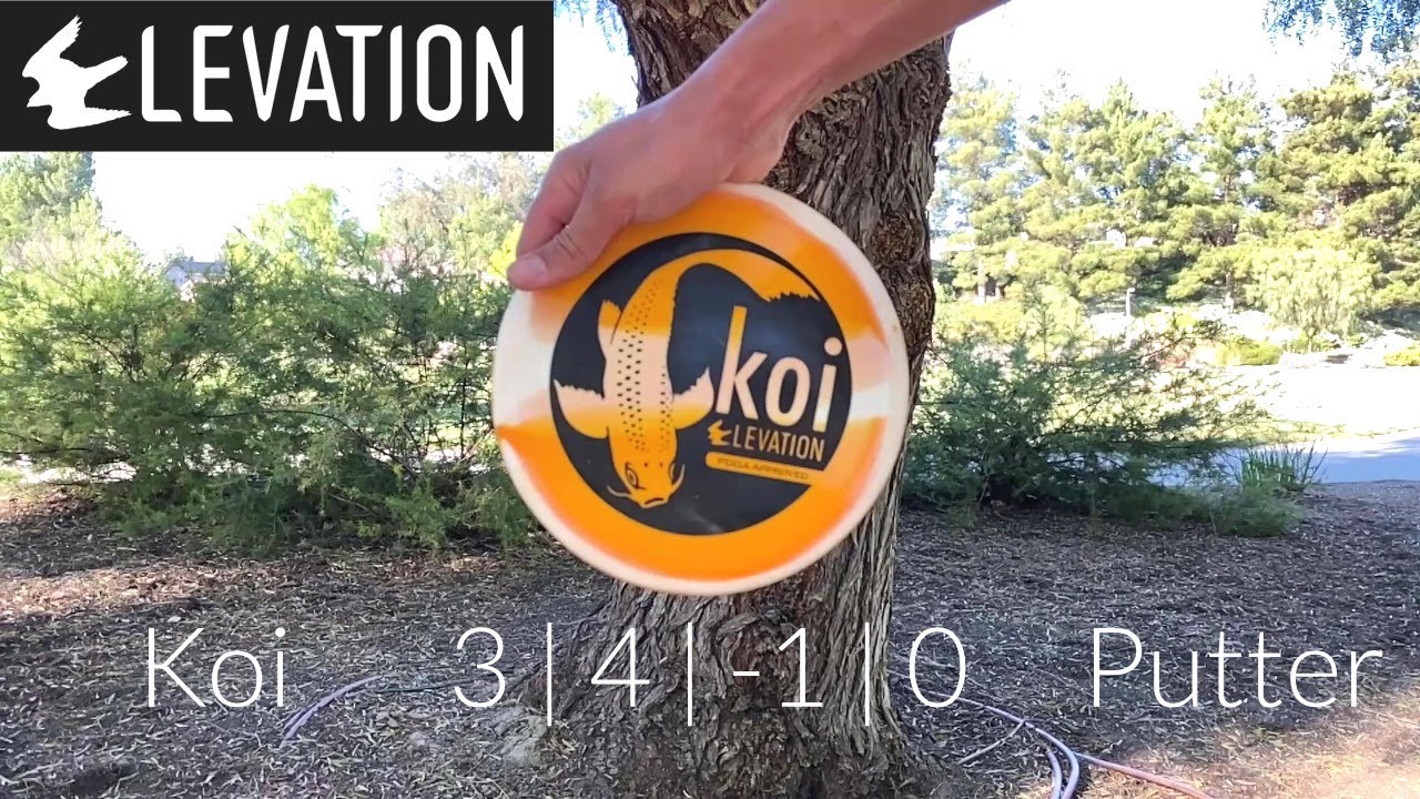 Koi - Elevation Disc Golf's First Putter - YouTube