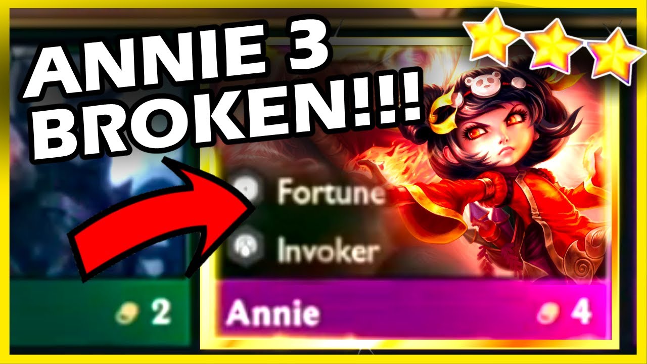 ANNIE 3 ⭐⭐⭐ IS BROKEN!!! Built Diff Easy Win Crazy Game | TFT SET 11 ...