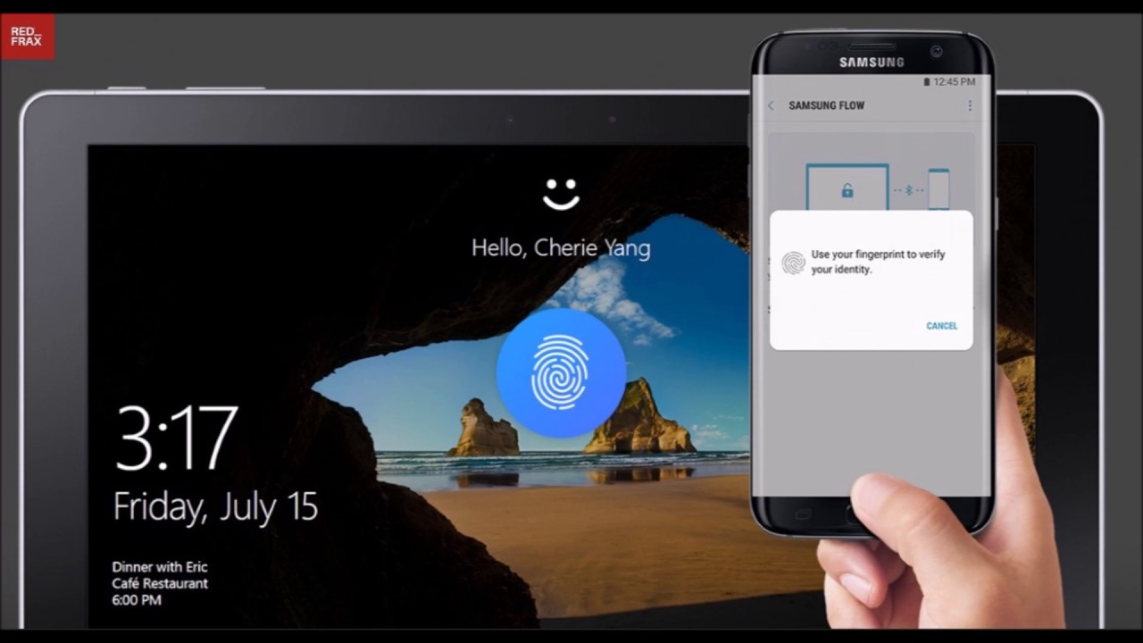 How to unlock any Windows 10 PC using a Samsung phone - YouTube