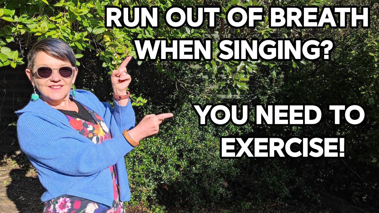 Exercise to Stop Running Out of Breath when Singing - YouTube