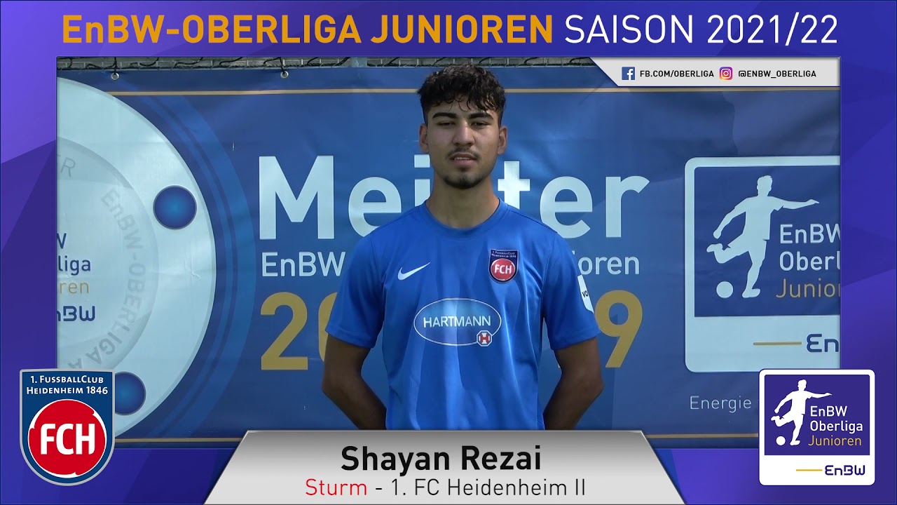 EnBW-Oberliga - 1.FC Heidenheim - 21/22 - Shayan Rezai - YouTube