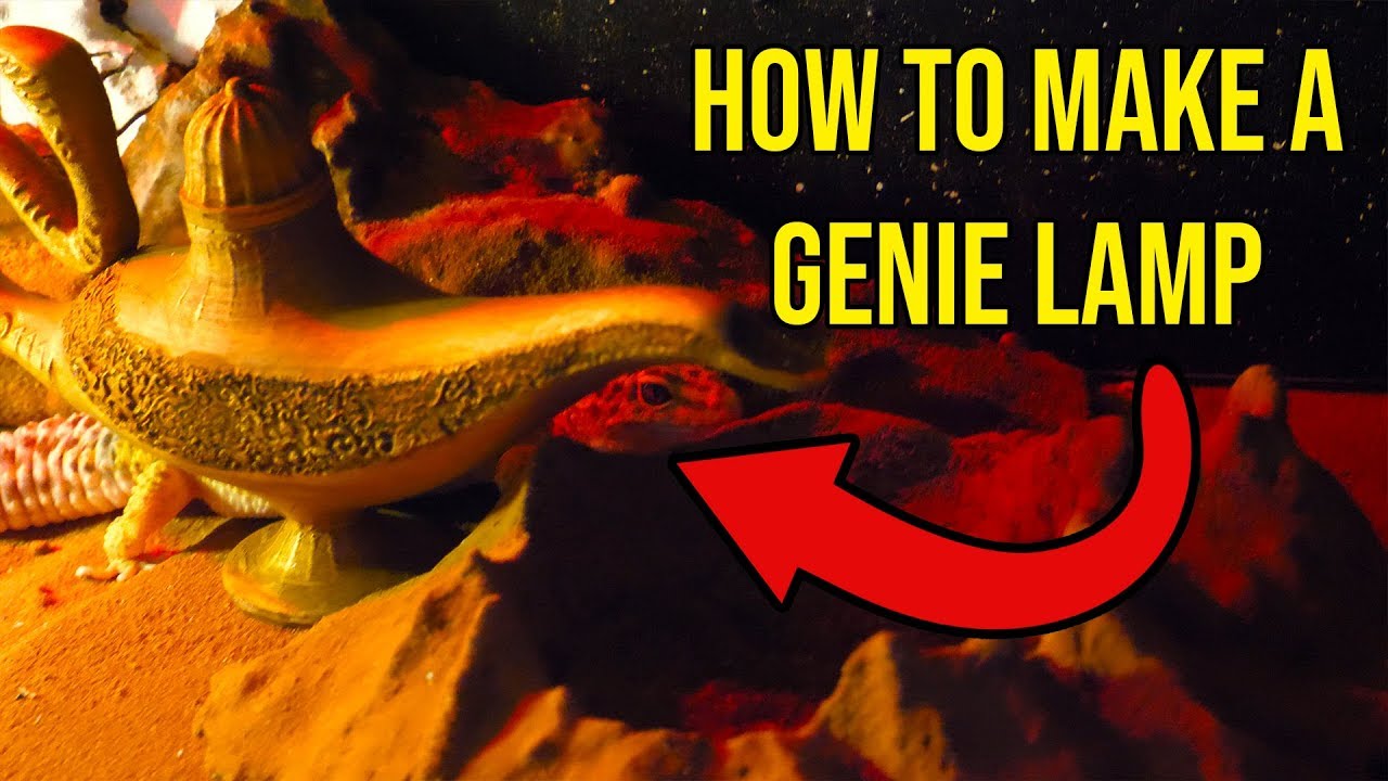 DIY - How To Make Aladdin's Genie Lamp - YouTube