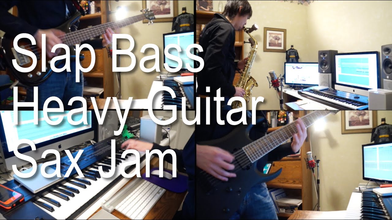 Heavy Slap Bass Sax Jam - Samuel Day - YouTube