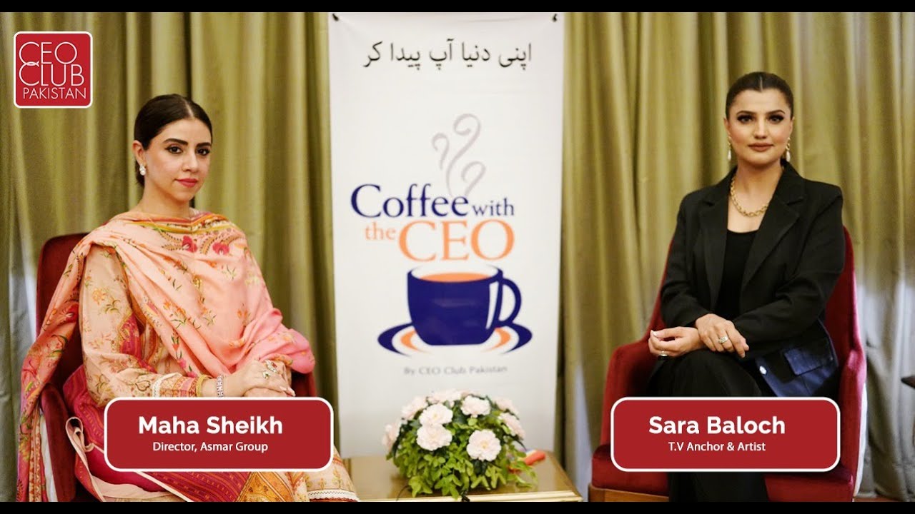 Coffee with CEO at CEO Excellence Awards by CEO Club Pakistan | Maha ...
