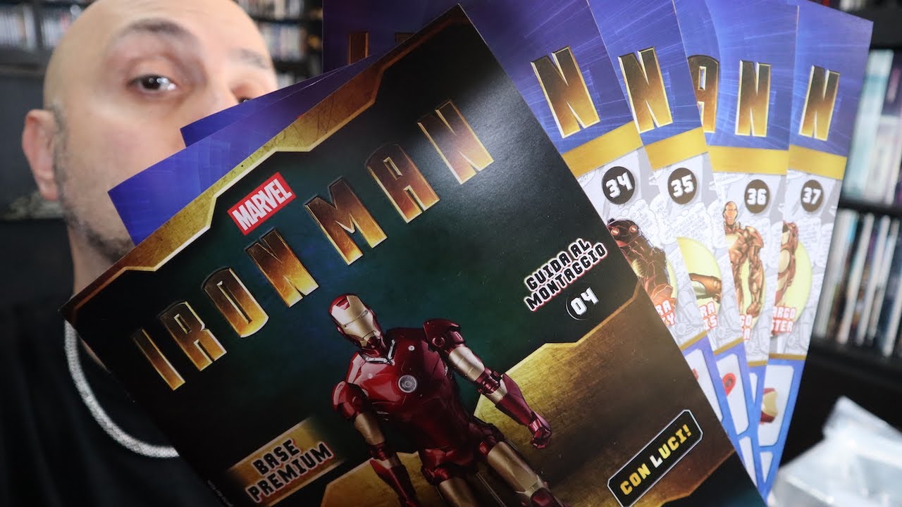DeAgostini Iron Man - Issue 34,35,36,37 & Base Premium Issue 4 - YouTube