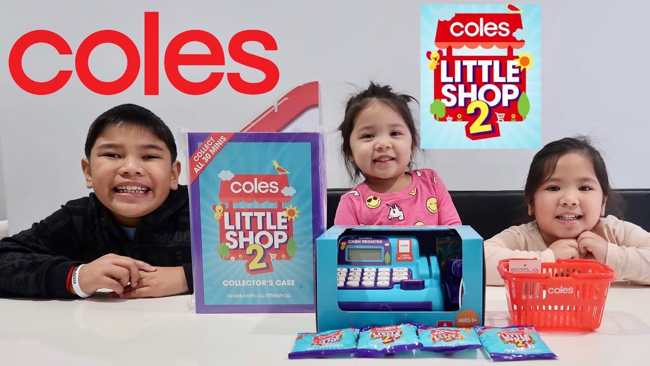 COLES LITTLE SHOP 2 MINI COLLECTIBLES - YouTube