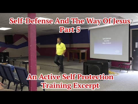 Self-Defense And The Way Of Jesus, Part 5: An ASP Training Excerpt