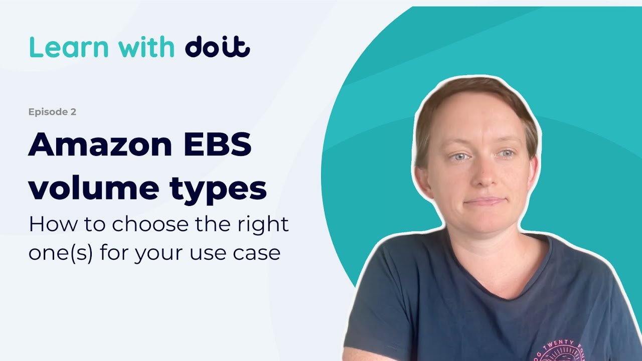 Amazon EBS volume types: How to choose the right one(s) for your use case - YouTube