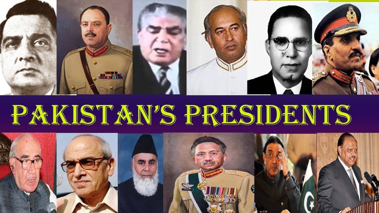 Presidents of Pakistan since 1947 - YouTube