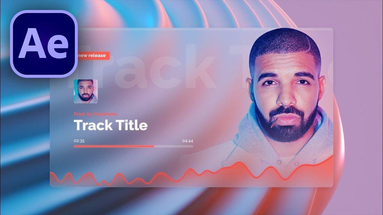 Aсryl 🫧 Music visualizer After Effects template | Audio spectrum ...