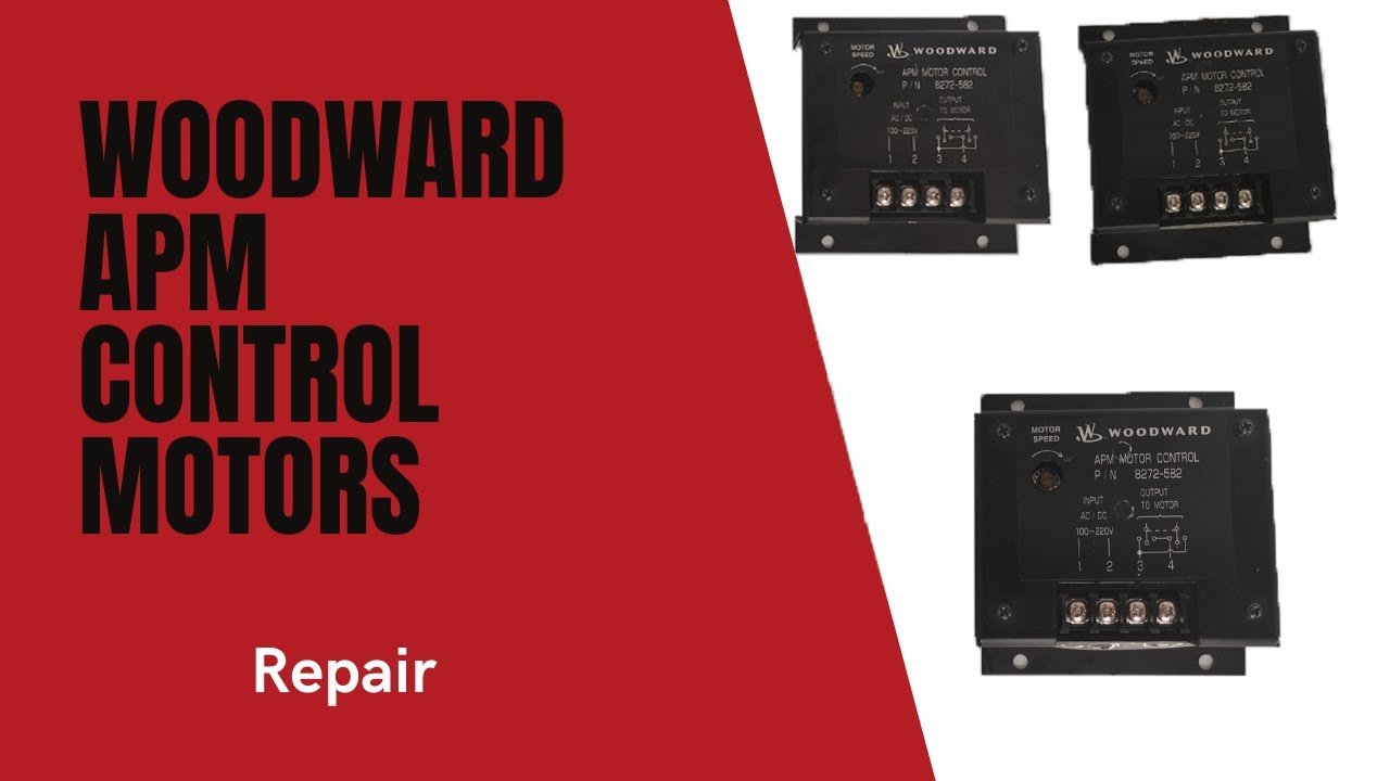 Woodward APM Control Motors (3) Repair - YouTube