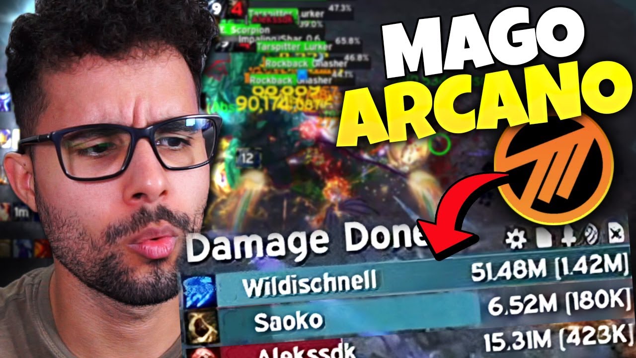 ¿MAGO ARCANO OP? AYUDANDO al MAGO de METHOD a Hacer MÁS de 1 MILLON DPS ...