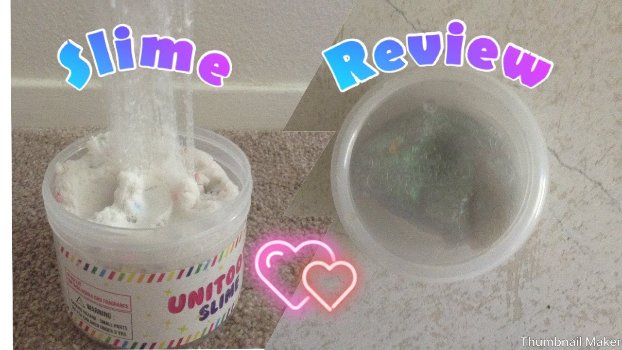 Ep.1 slime review! - YouTube